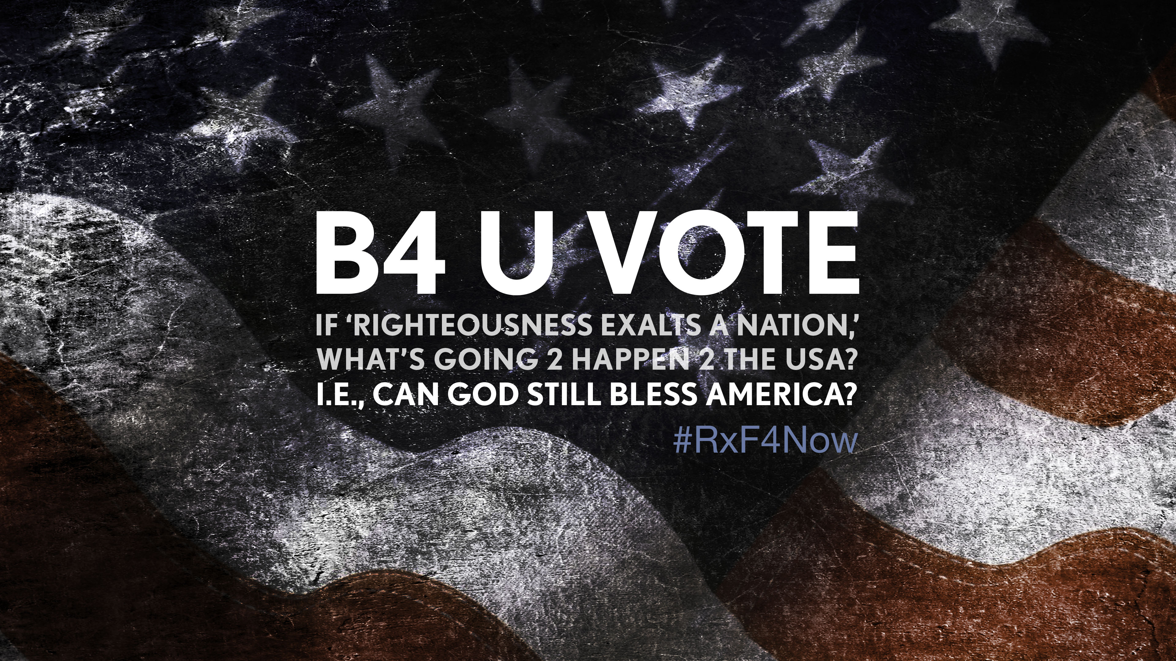 If 'Righteousness Exalts a Nation,' What's Going 2 Happen 2 the USA ...