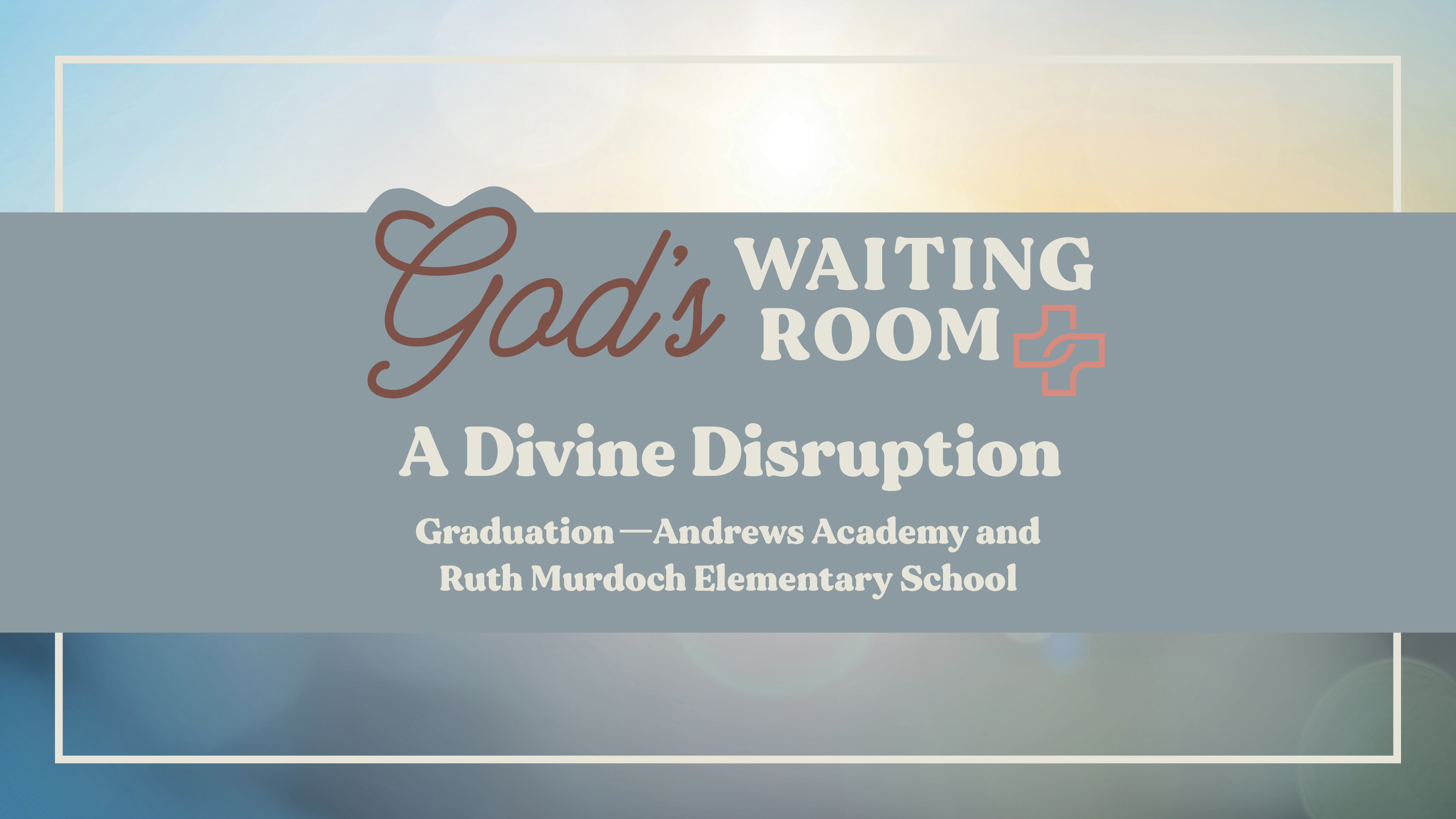 A Divine Disruption | Pioneer Memorial Church