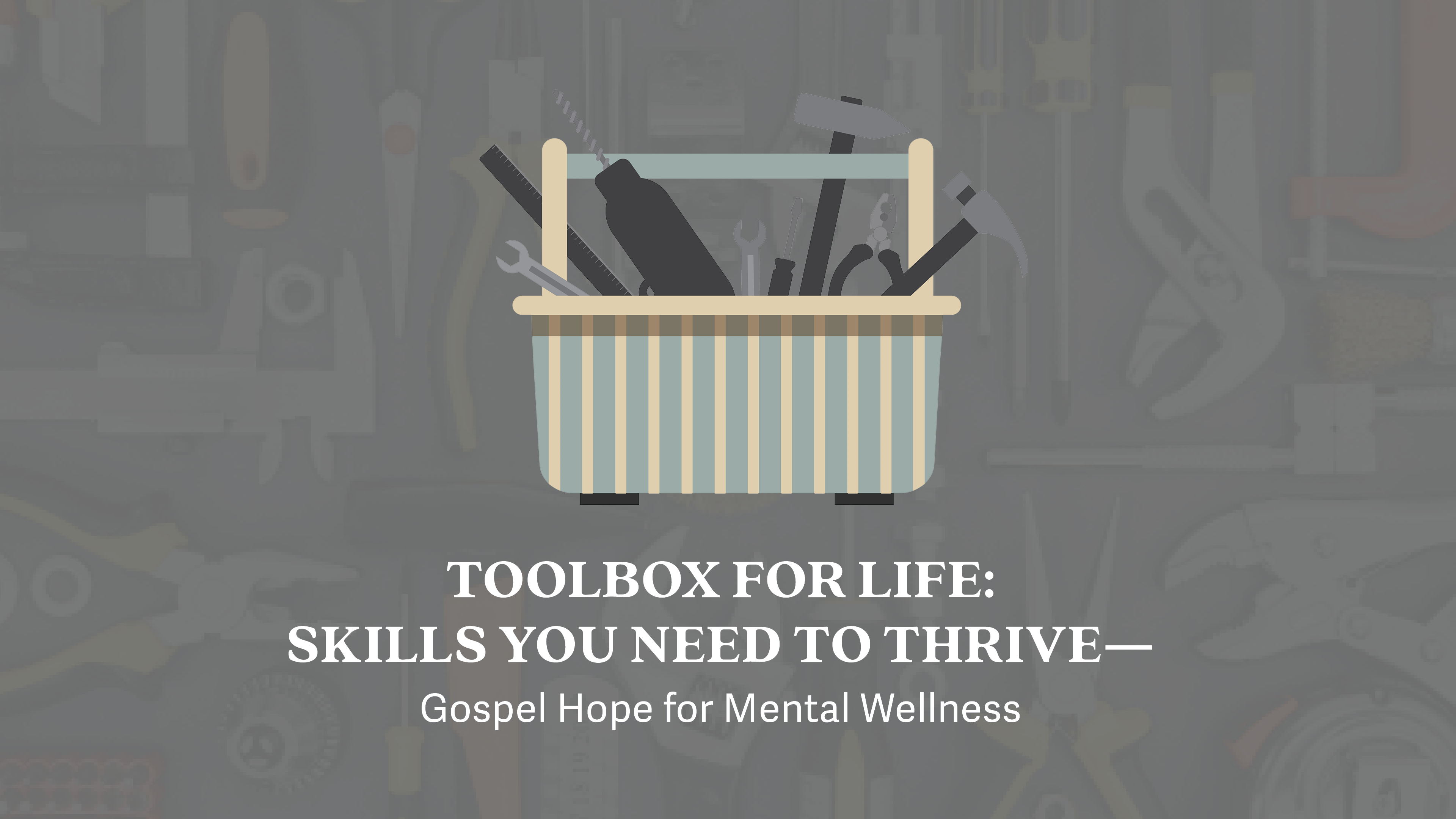 Gospel Hope for Mental Wellness | Pioneer Memorial Church