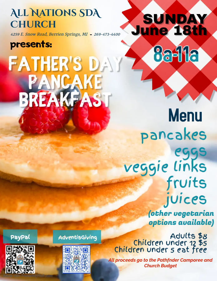 Treat Your Dad to Breakfast on Father's Day | Pioneer Memorial Church